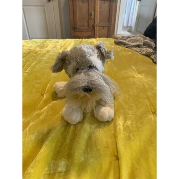 GANZ | Toys | Ganz Webkinz 8 Schnauzer Dog Gray White Plush Stuffed ...